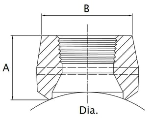 3000lb Branch Outlet with Threaded End | Asmuss