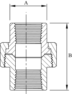 3000lb Threaded Union | Asmuss