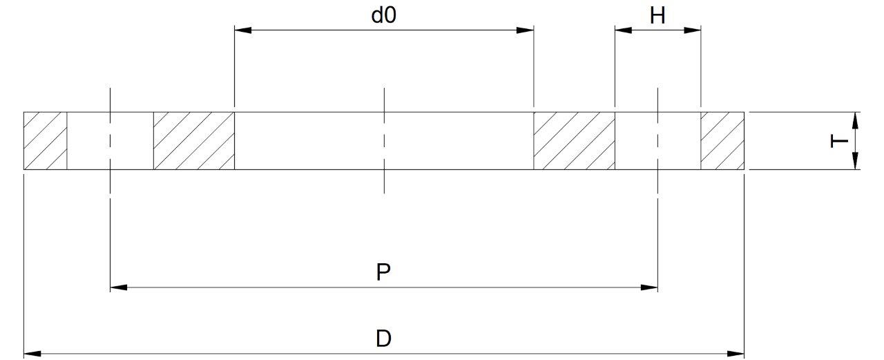 AS2129 Slip On Plate Flange Table E | Asmuss