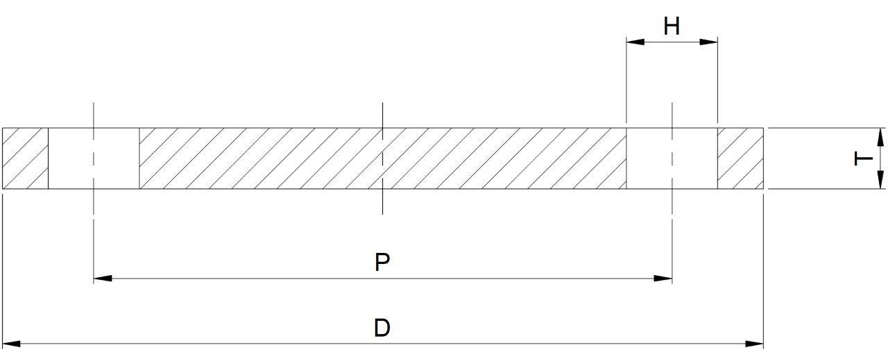 AS4087 Blind Flange PN16 | Asmuss
