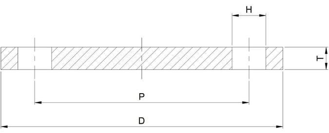 AS4087 Blind Flange PN16 | Asmuss