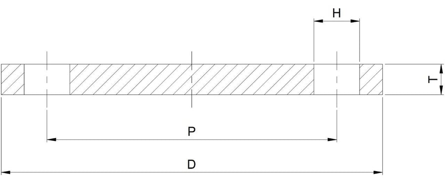 AS4087 Blind Flange PN16 | Asmuss