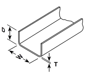 Cold Formed Channel - Plain | Asmuss