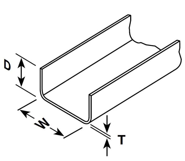 Cold Formed Channel - Plain | Asmuss