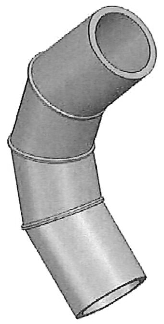 Advantage 27 Series - Drainage PN16 - 90º 3 Mitre Bend