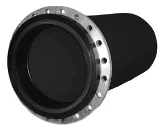 PE100 SDR11 Slim Flange Assembly - 316 St. Steel Backing Ring